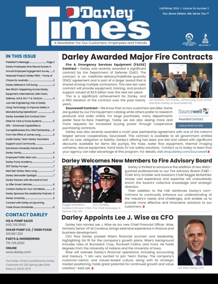 Darley | Equipment Supplier, Manufacturer, Military, First Responders